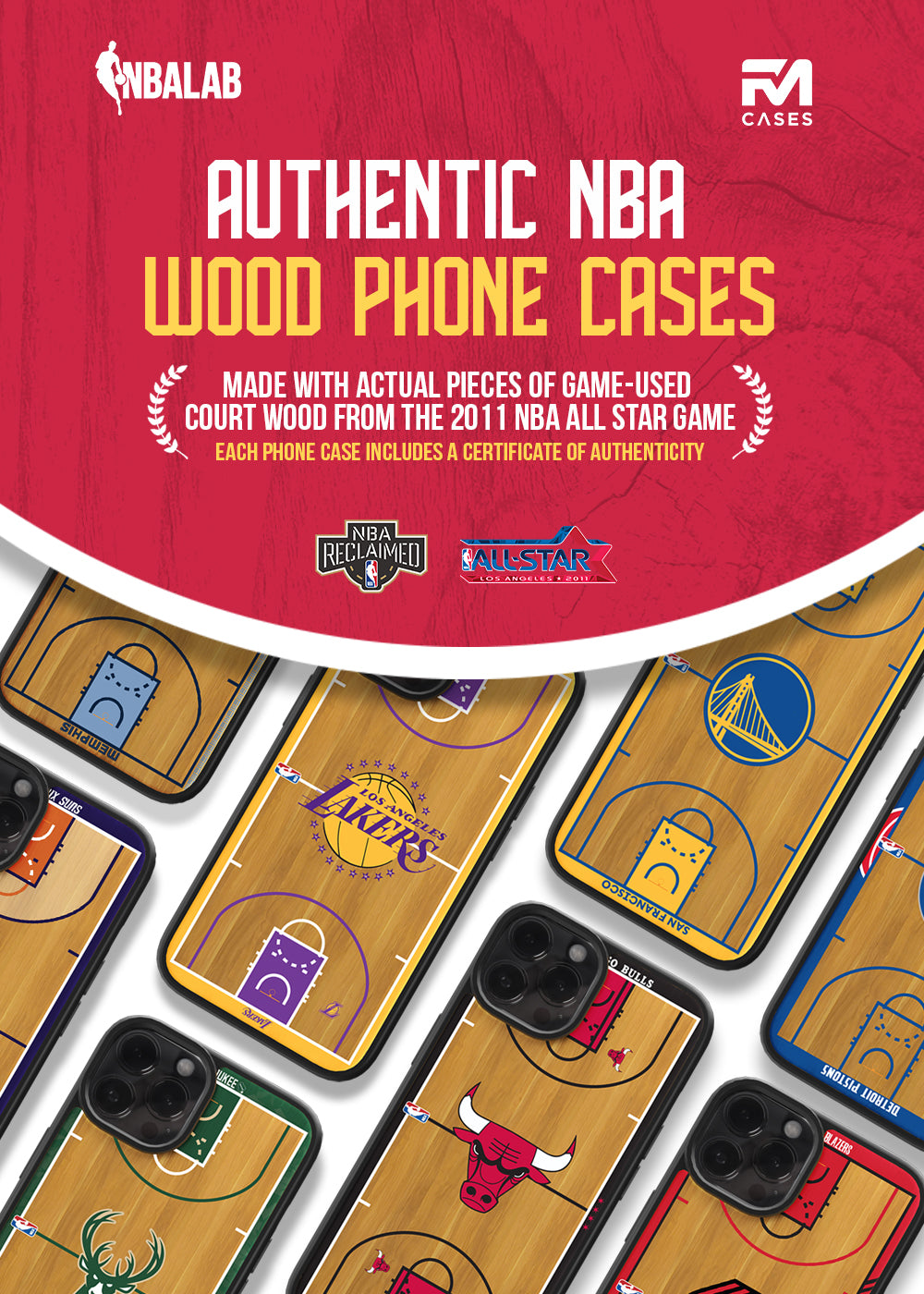 NBA Authentic Phone Case