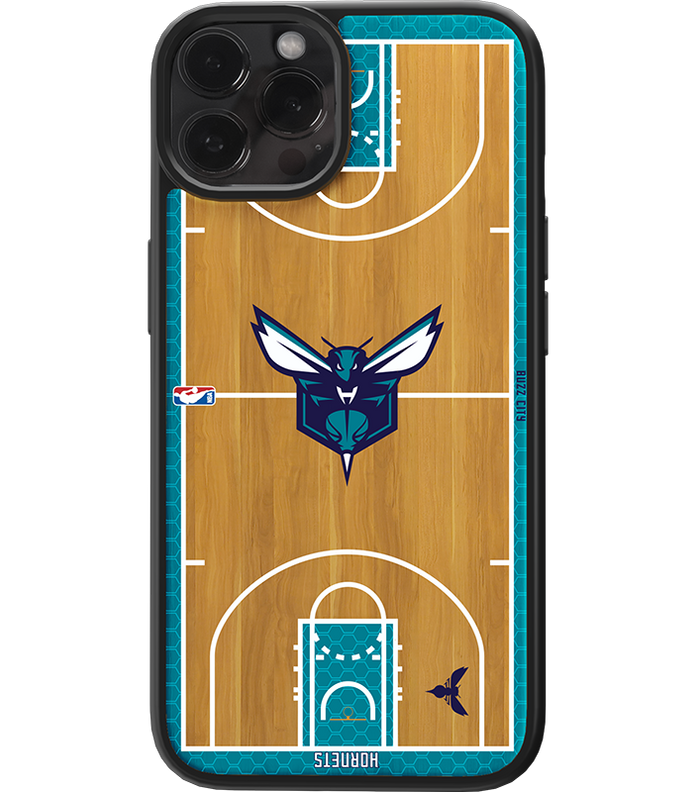 Charlotte Hornets - NBA Authentic Wood Case
